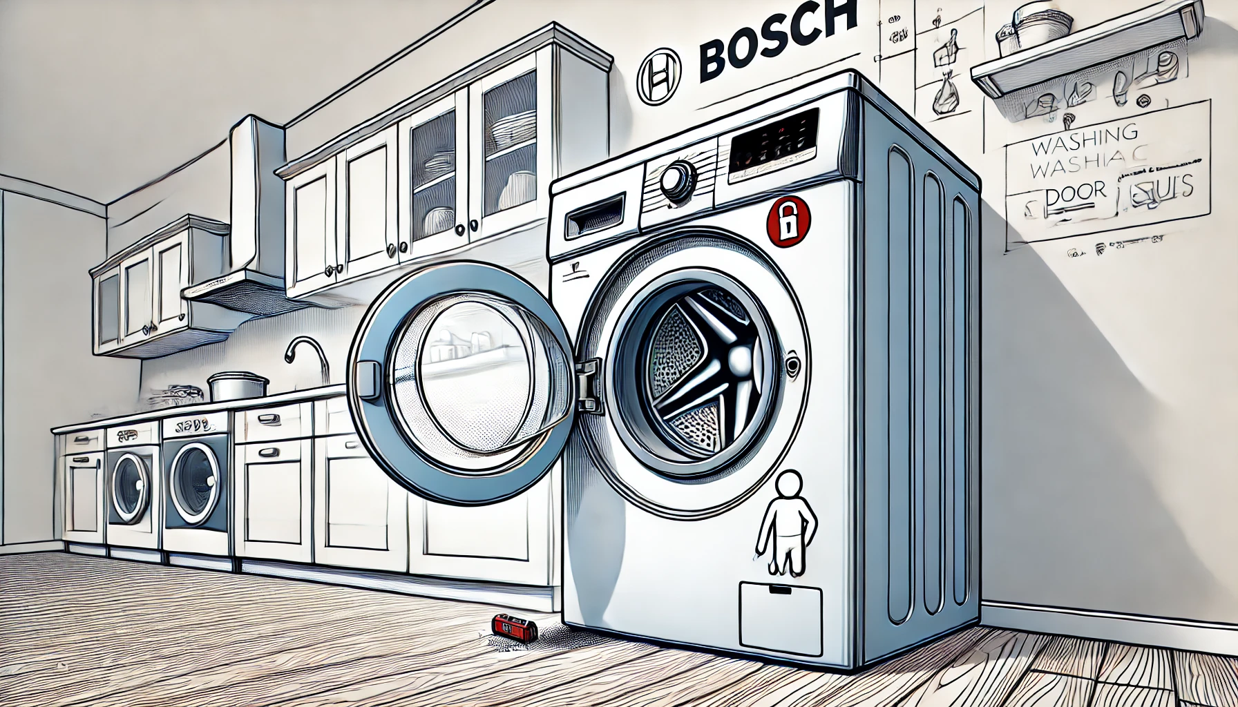Bosch wasmachine deur gaat niet open: Oplossingen en tips